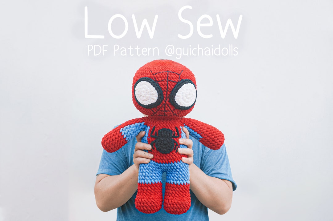 Low Sew, Hero Spider Chibi PDF Pattern amigurumi Pattern, Crochet ...