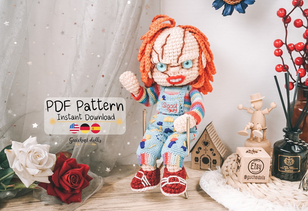 Chucky Pattern amigurumi Pattern Photo Tutorial Crochet - Etsy Canada