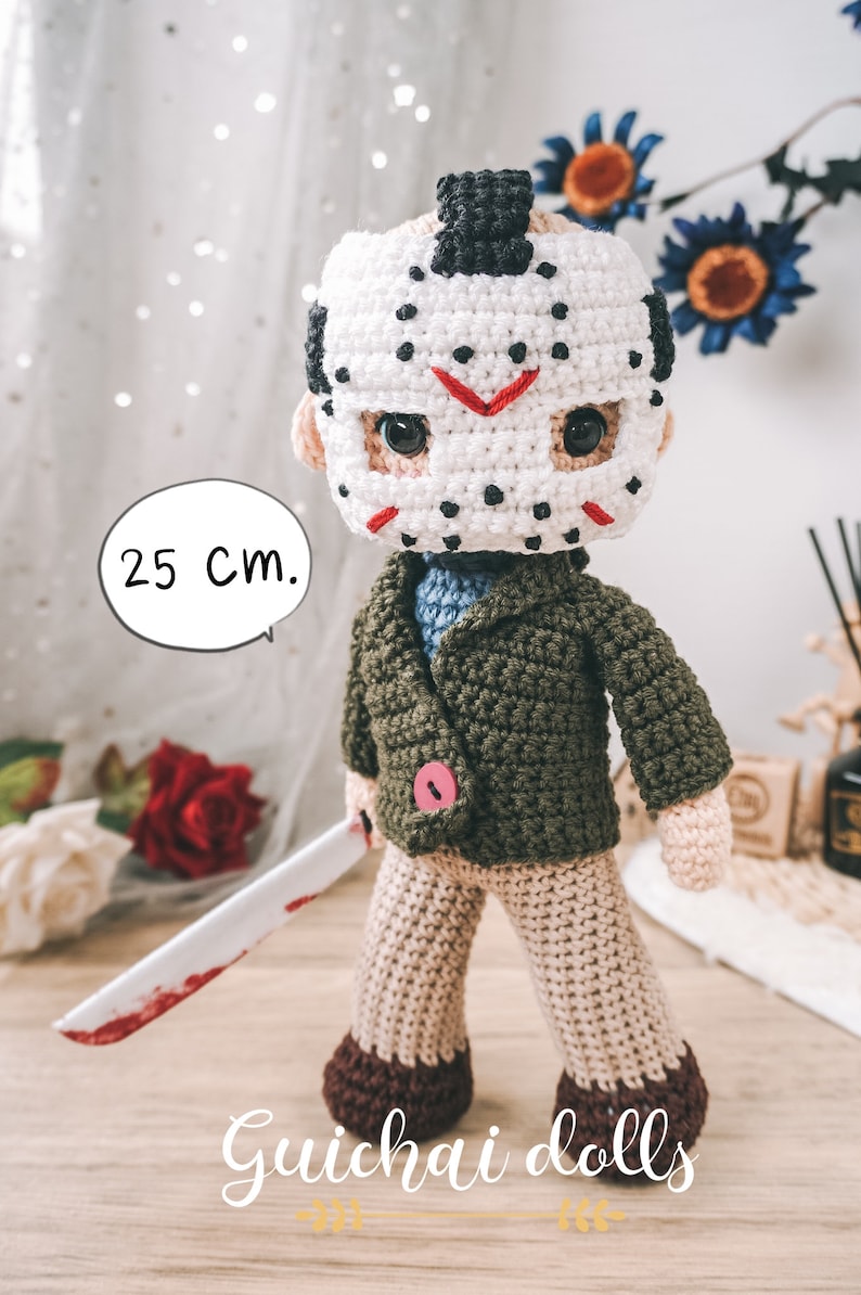 Jason Crochet Pattern amigurumi Pattern Photo Tutorial PDF - Etsy