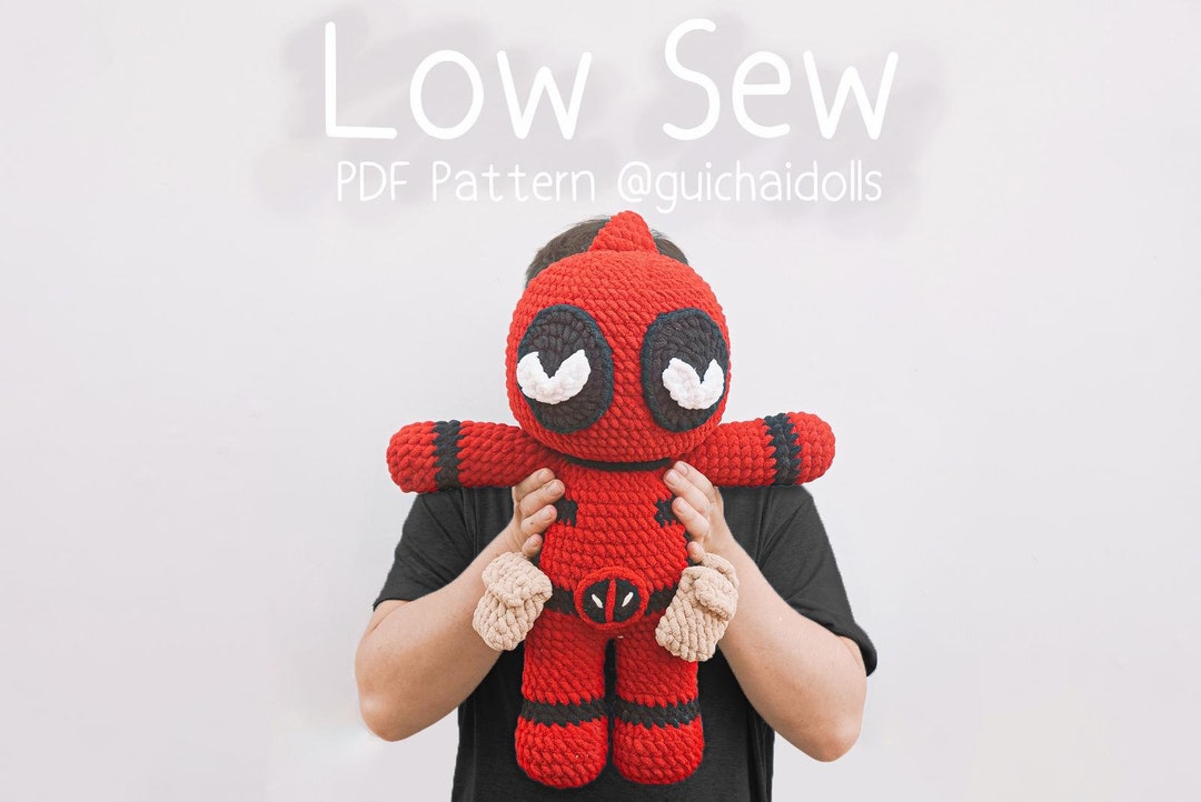 Low Sew, Hero Chibi Pool, PDF Pattern Instant Download (amigurumi ...