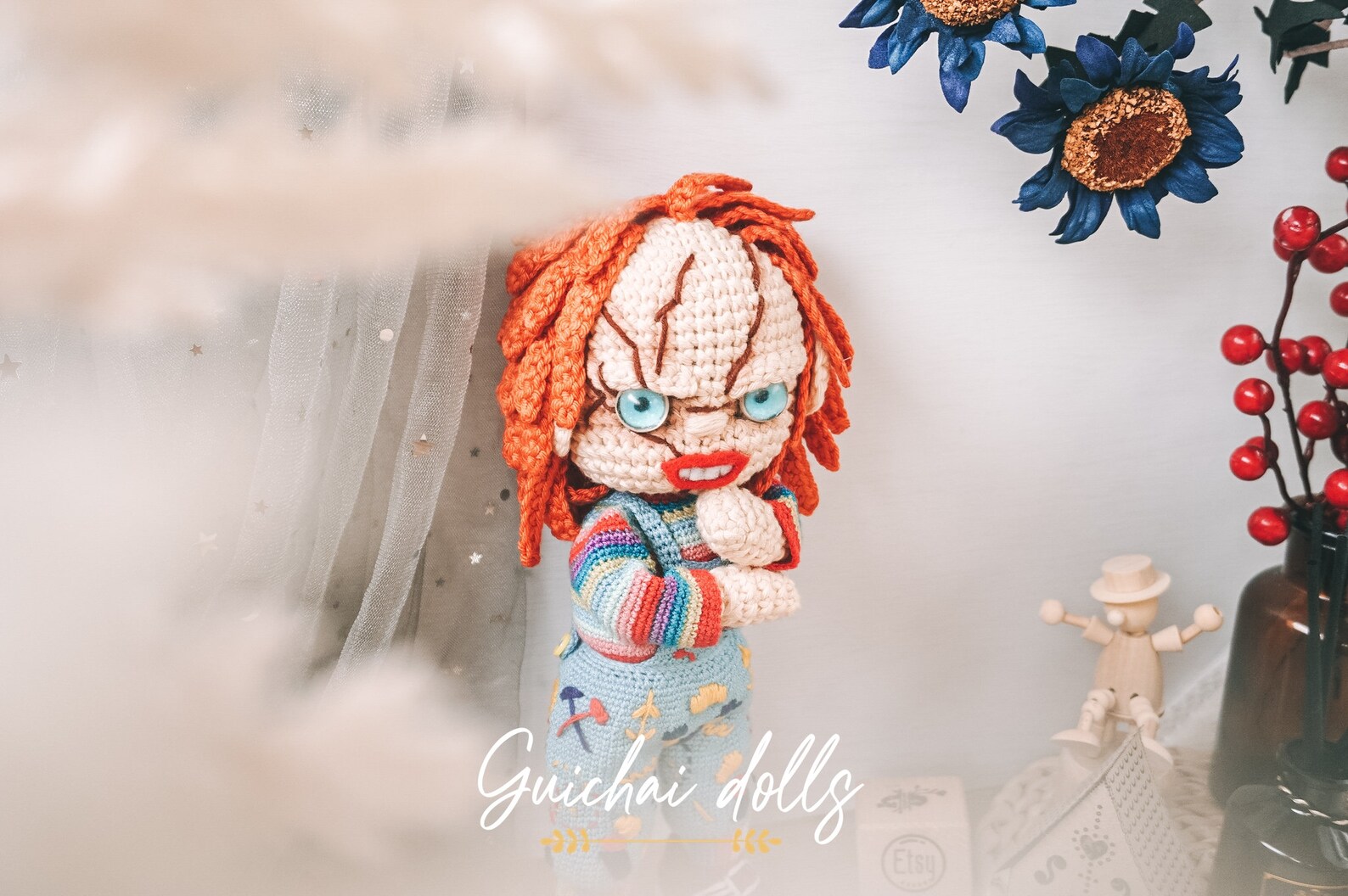 Chucky Pattern amigurumi Pattern Photo Tutorial Crochet - Etsy Canada