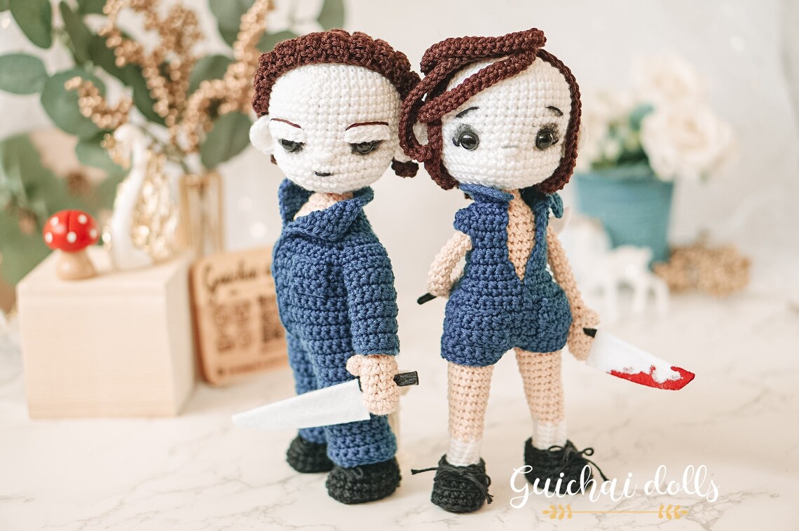 Bundles Myers Set Crochet Pattern amigurumi Crochet Photo - Etsy