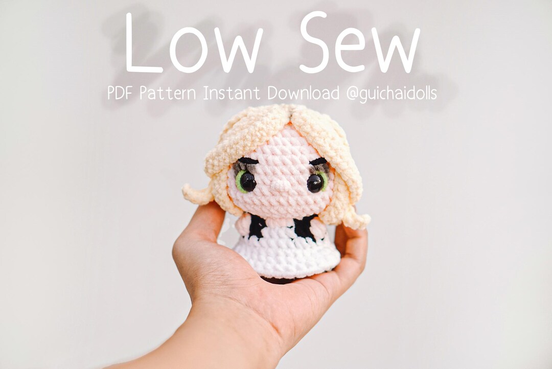 Low Sew Mini Horror Goodgirl Crochet Pattern PDF – Photo Tutorial ...