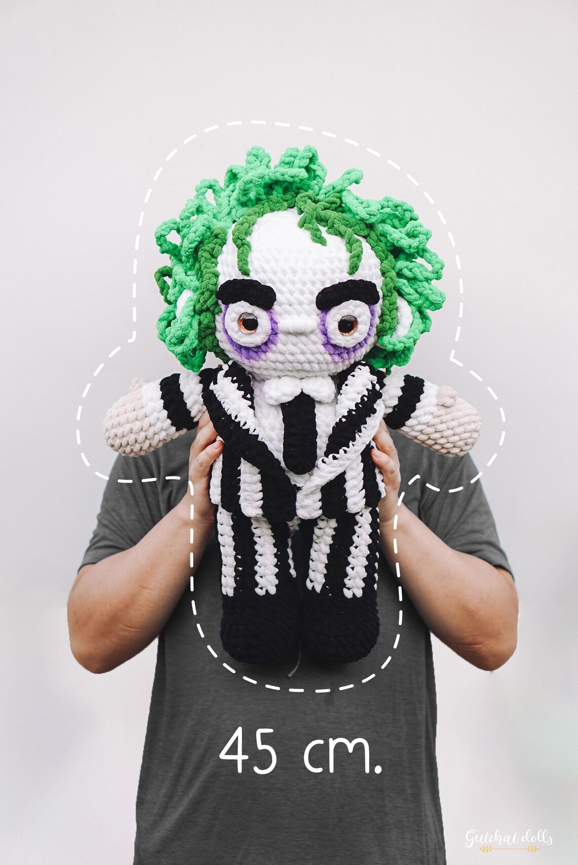 Low Sew Horror Chibi Crochet Pattern PDF – Photo Tutorial, Instant ...