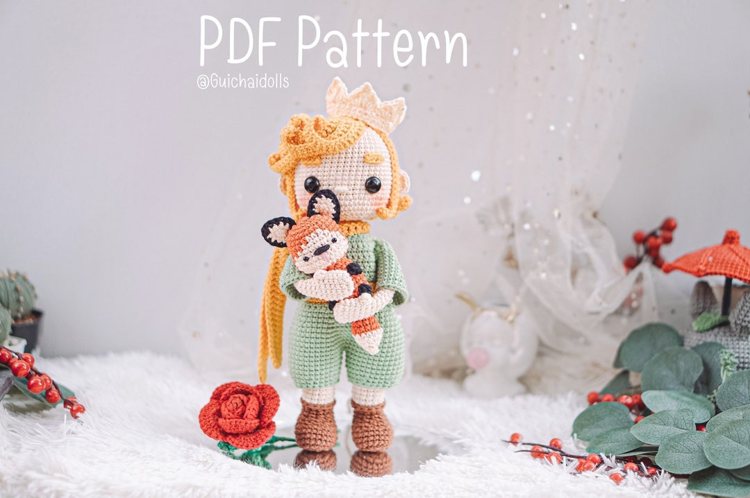 Little Prince Crochet PDF Pattern amigurumi Pattern, Crochet Pattern ...