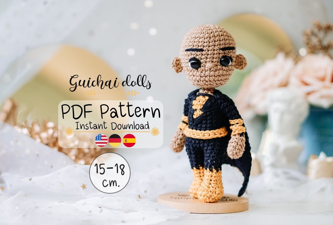 Hero PDF Pattern (amigurumi, Crochet , Photo Tutorial) - Etsy