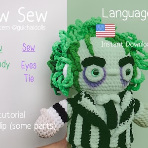 Low Sew, Chibi Horror Juice, PDF Pattern (amigurumi, Crochet , Photo ...