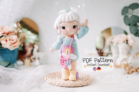 Nana Crochet Pattern amigurumi Crochet Photo Tutorial - Etsy