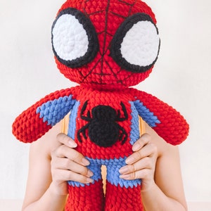 Low Sew, Hero Spider Chibi PDF Pattern Instant Download (amigurumi ...