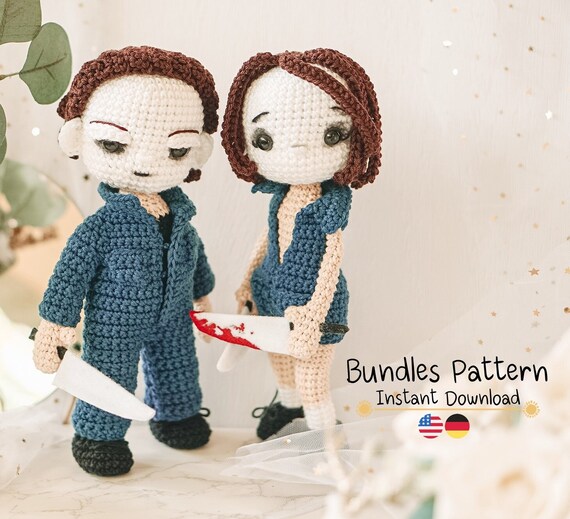 Bundles Myers Set Crochet Pattern amigurumi Crochet Photo - Etsy