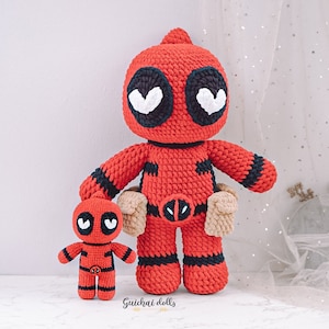 Low Sew, Hero Chibi Pool, PDF Pattern Instant Download (amigurumi ...