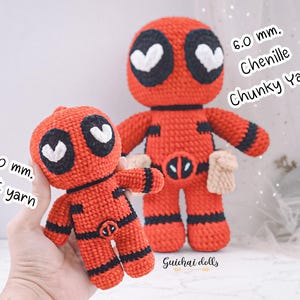 Low Sew, Hero Spider Chibi PDF Pattern Instant Download (amigurumi ...