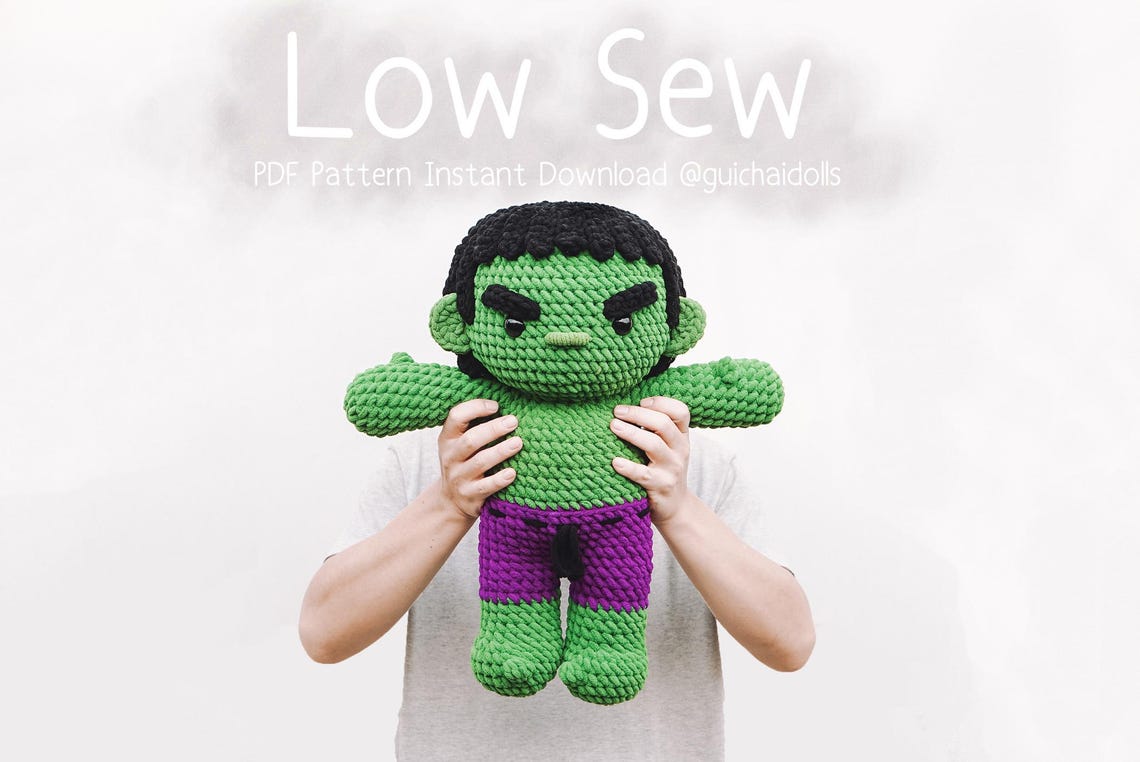 Low Sew, Chibi Angry Boy PDF Pattern Instant Download - Etsy
