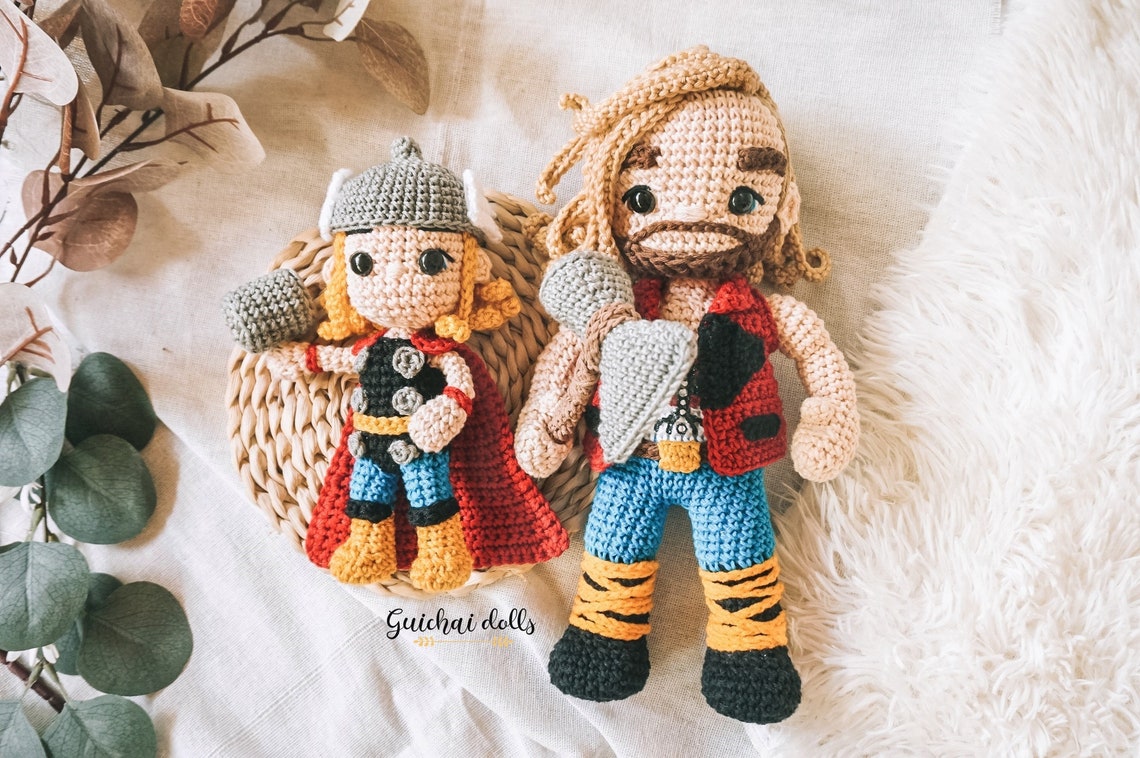 Ravager Thor Crochet Pattern amigurumi Crochet Photo - Etsy
