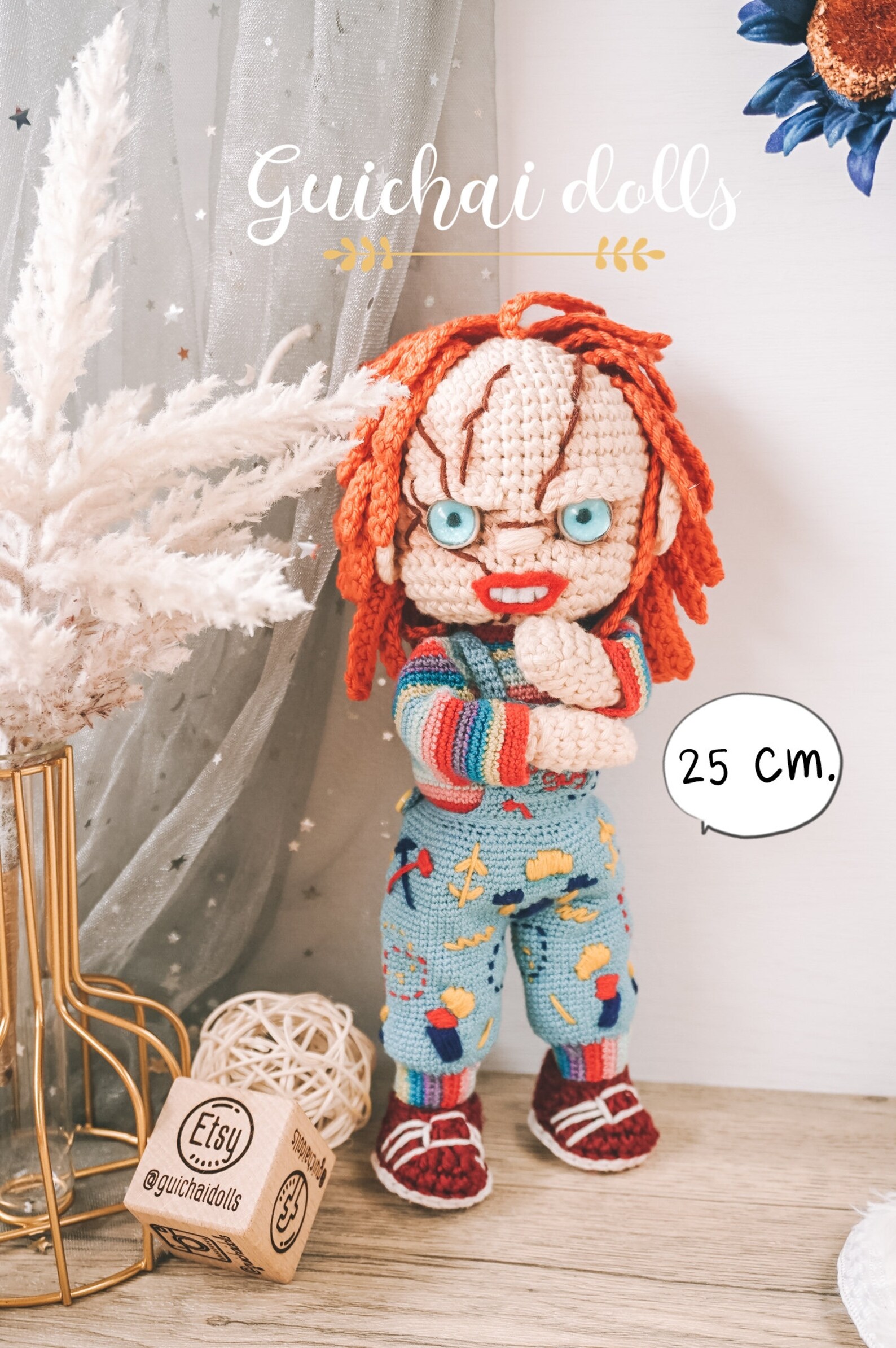 Chucky Pattern amigurumi Pattern Photo Tutorial Crochet - Etsy Canada
