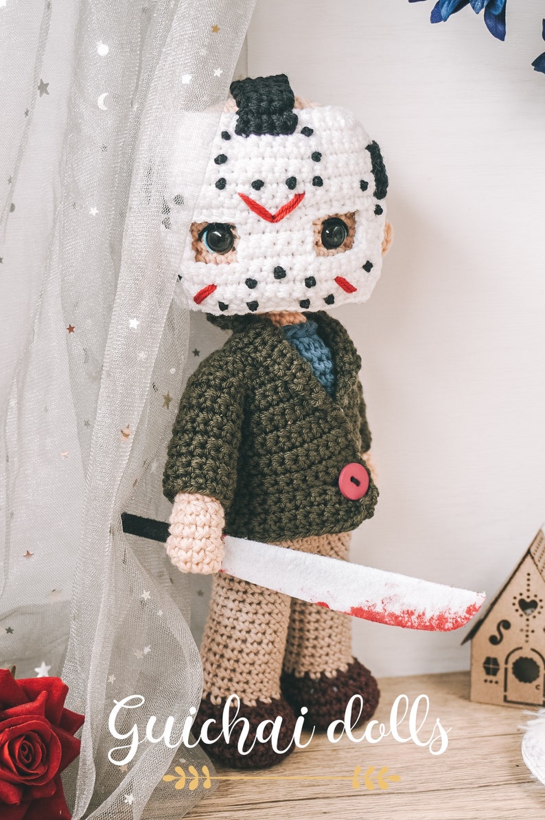 Jason Crochet Pattern amigurumi Pattern Photo Tutorial PDF - Etsy