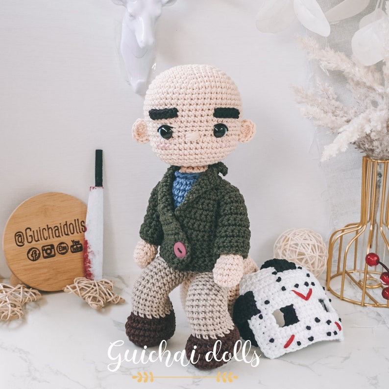 Jason Crochet Pattern amigurumi Pattern Photo Tutorial PDF - Etsy