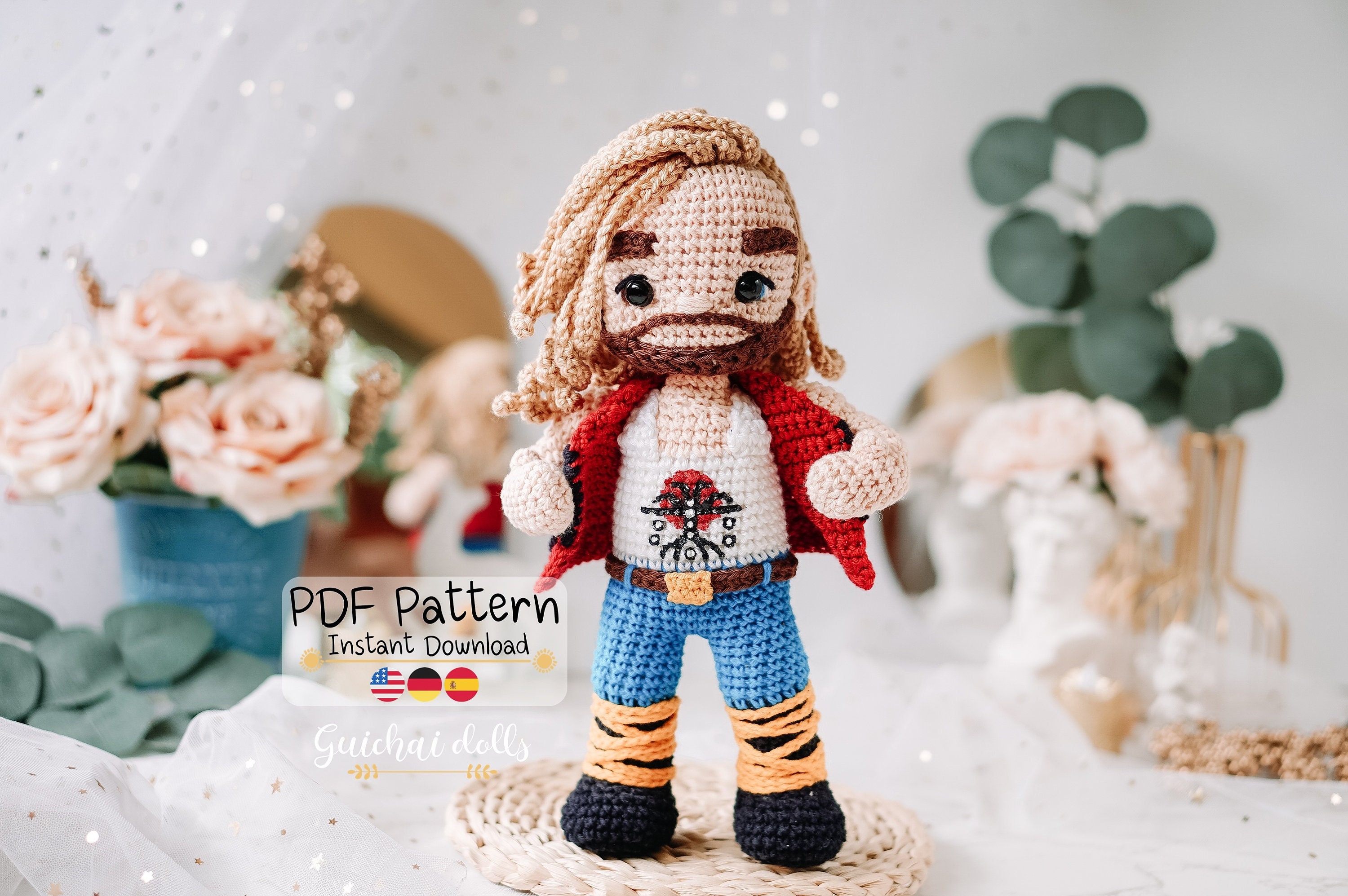 Ravager Thor Crochet Pattern amigurumi Crochet Photo - Etsy