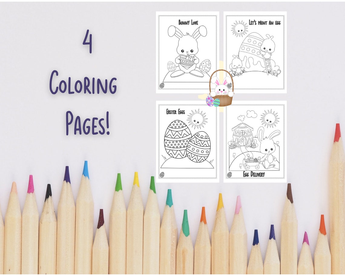 Easter Printable Games Coloring Pages, Easter Maze, Tic-tac-toe Kids ...