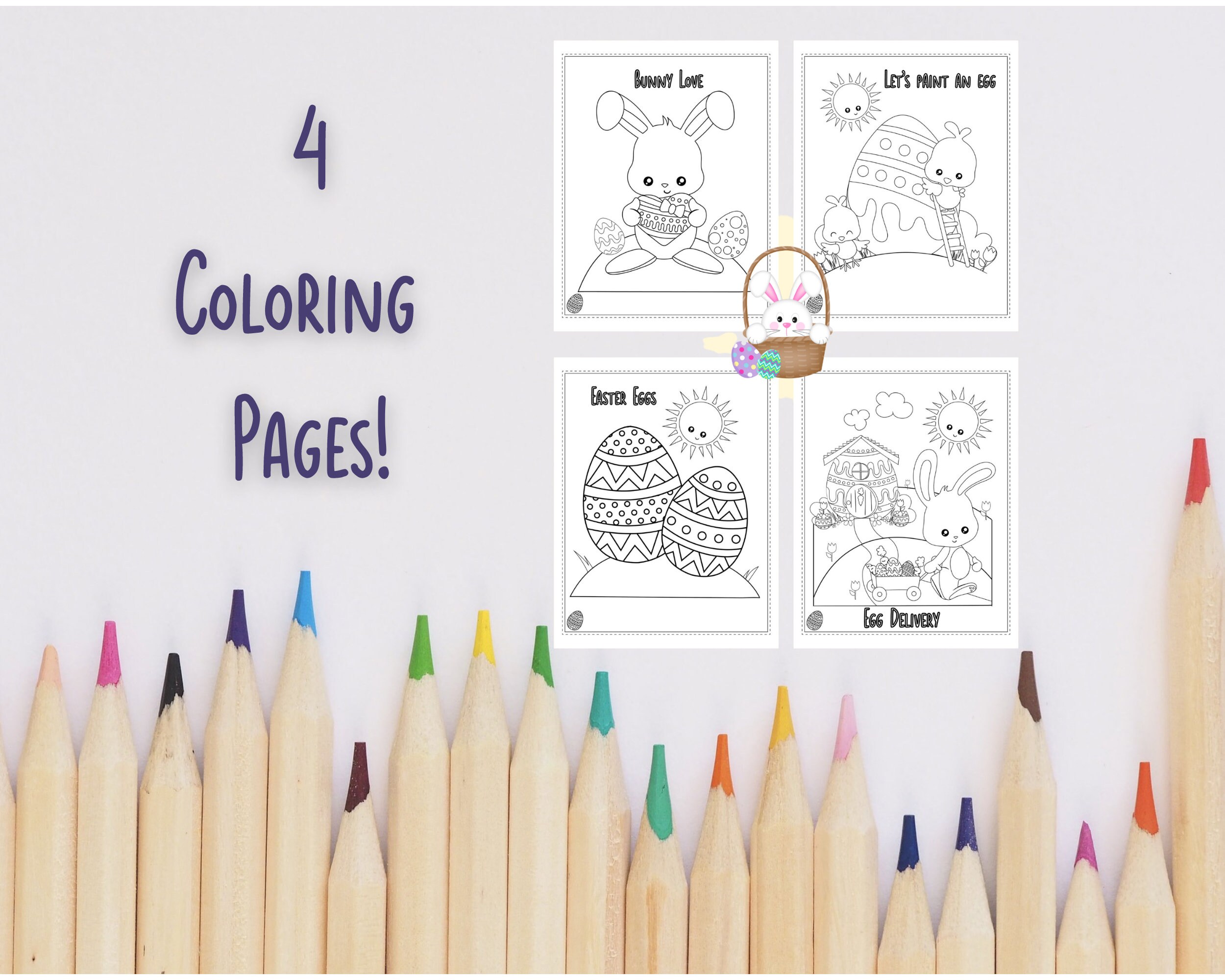 Easter Printable Games Coloring Pages, Easter Maze, Tic-tac-toe Kids ...