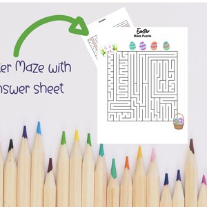 Easter Printable Games Coloring Pages, Easter Maze, Tic-tac-toe Kids ...