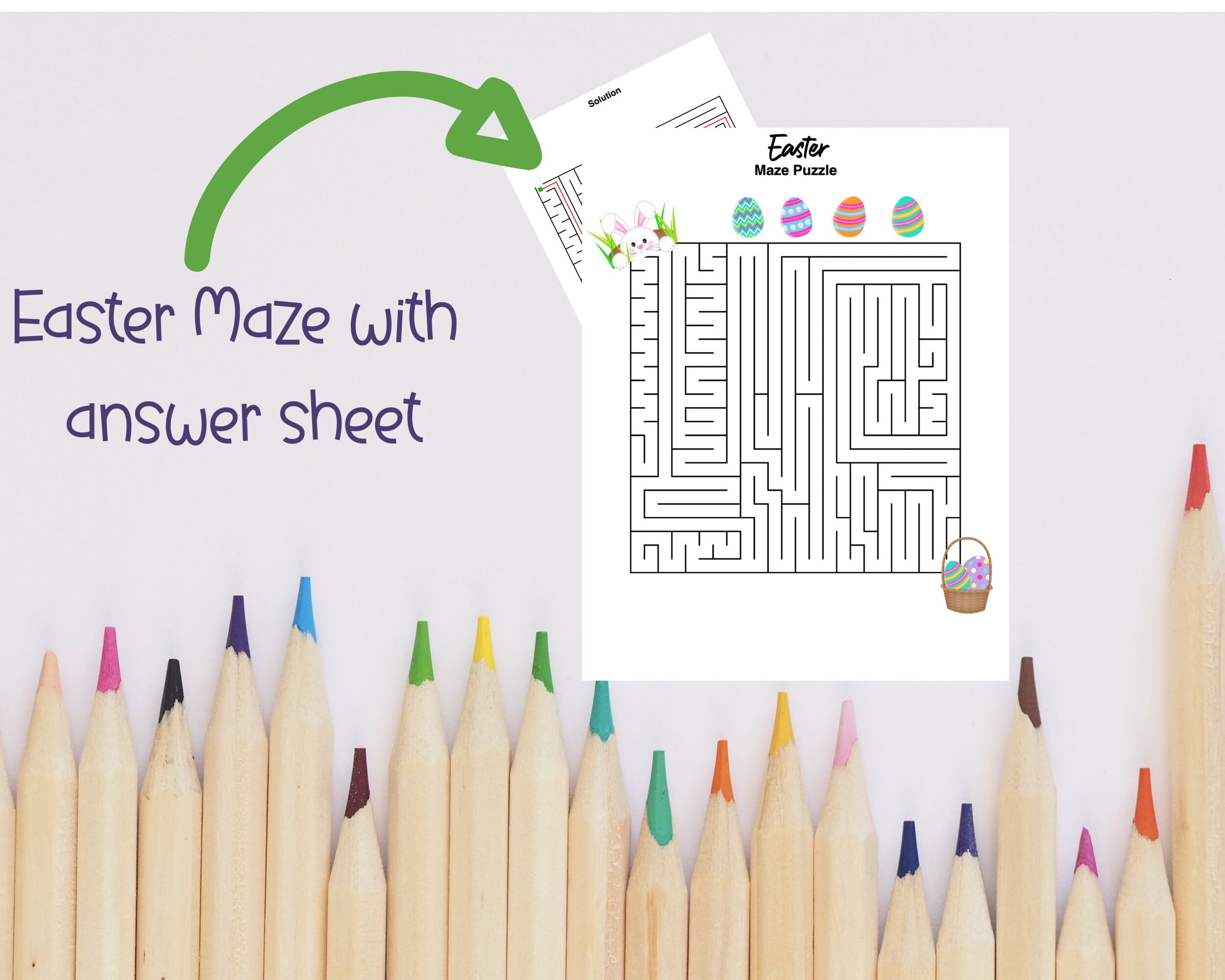 Easter Printable Games Coloring Pages, Easter Maze, Tic-tac-toe Kids ...