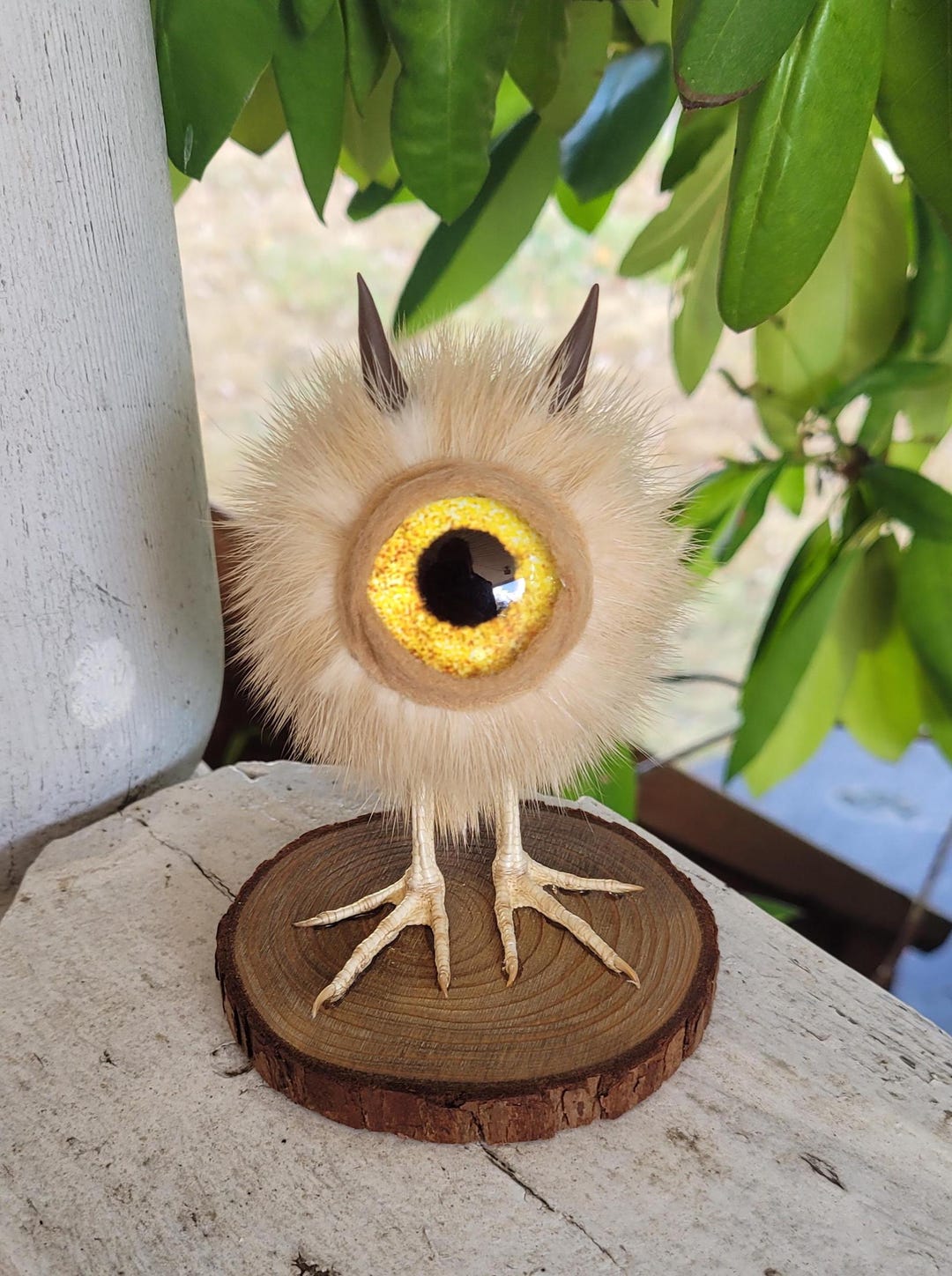 Blonde Bird Foot Fantasy Taxidermy Optopod. Cute Taxidermy. Funny ...