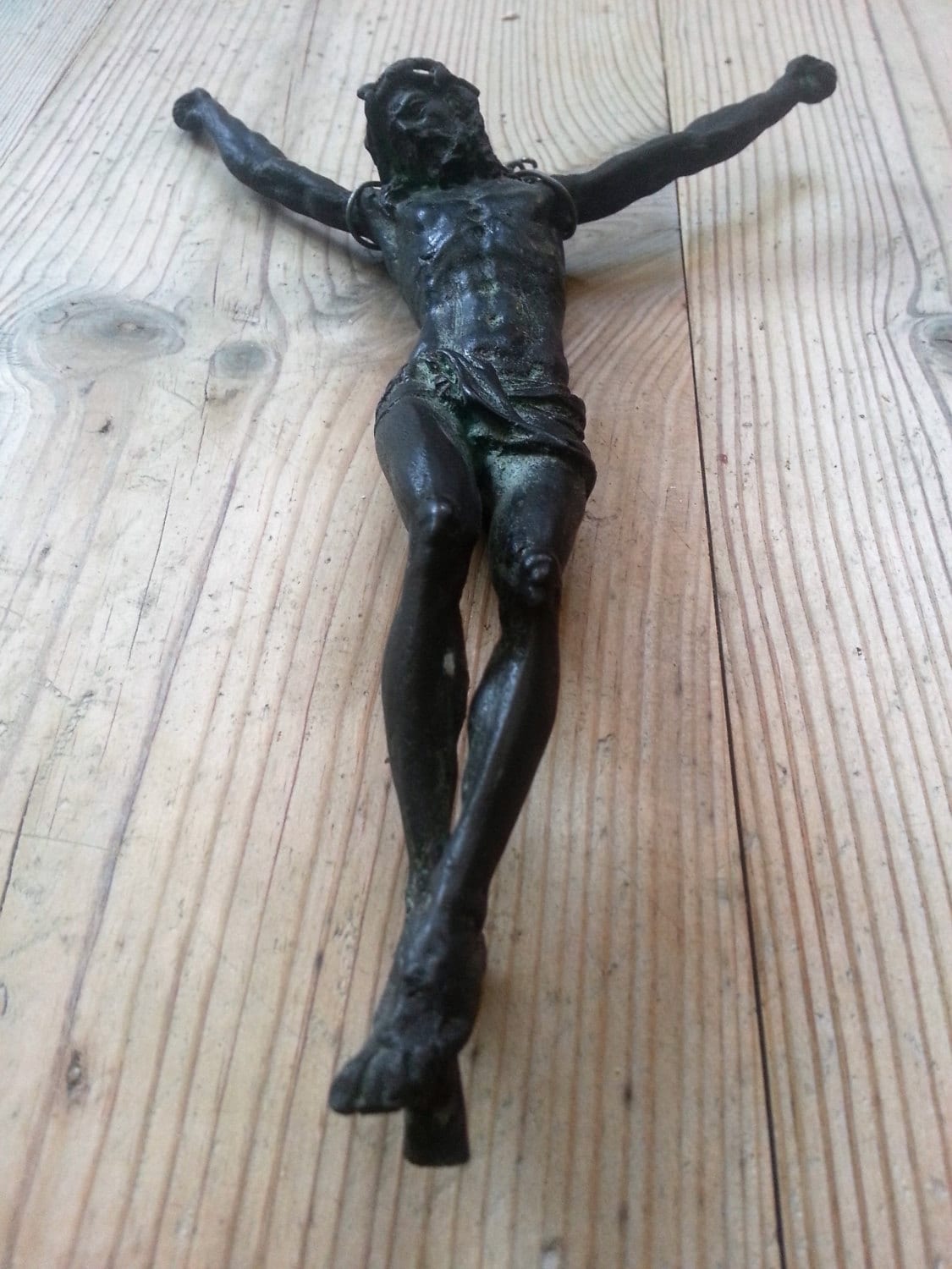 JESUS CHRIST STATUE, Crucifix, Bronze Statue, Antique Jesus Statue ...