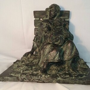 BRONZE NATIVITY SET, 1990s Nativity Set, Handmade Nativity, Small ...