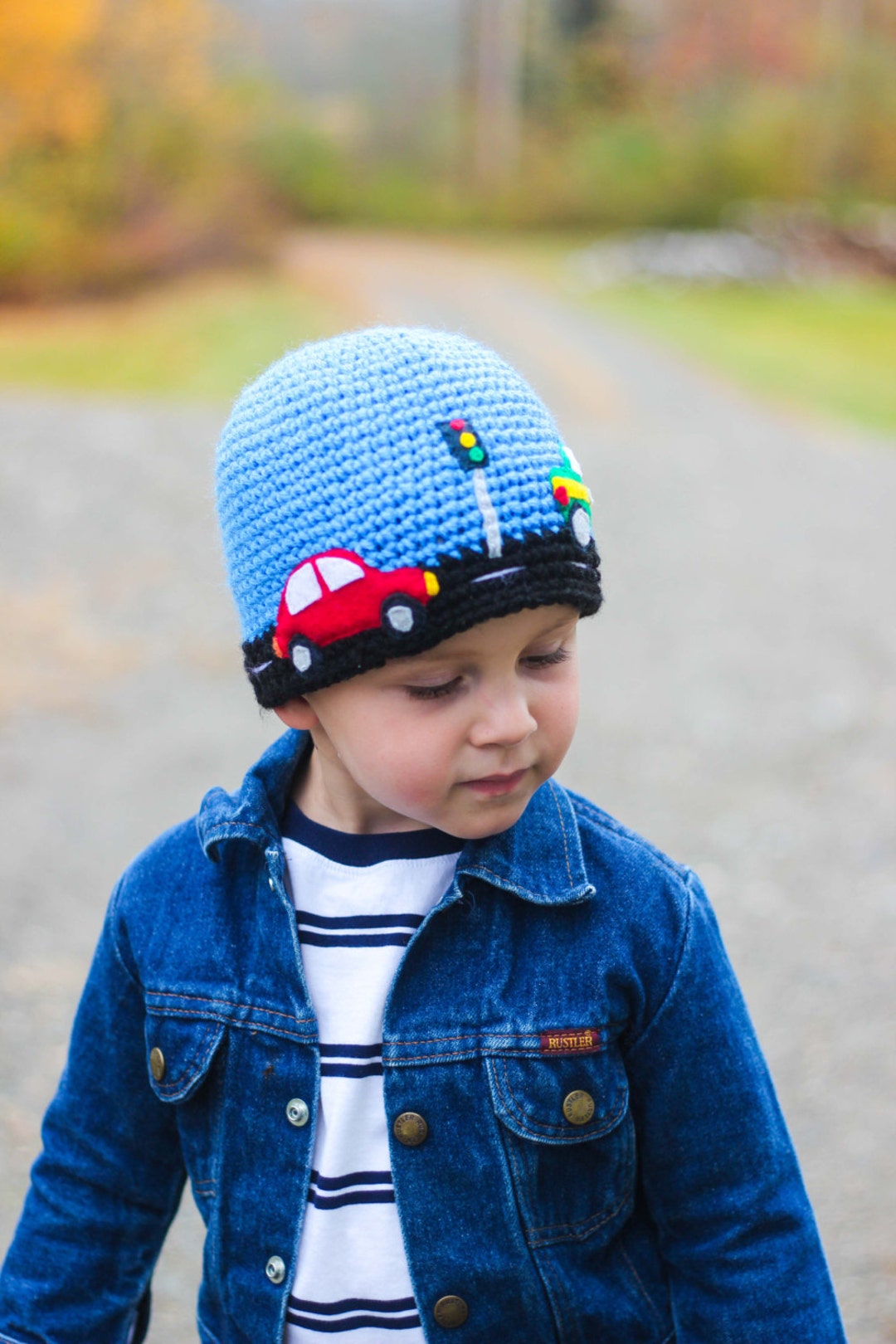 Crocheted Car Hat/ Car Hat / Boys Car Hat/ Boys Winter Hat/ Cars Hat ...