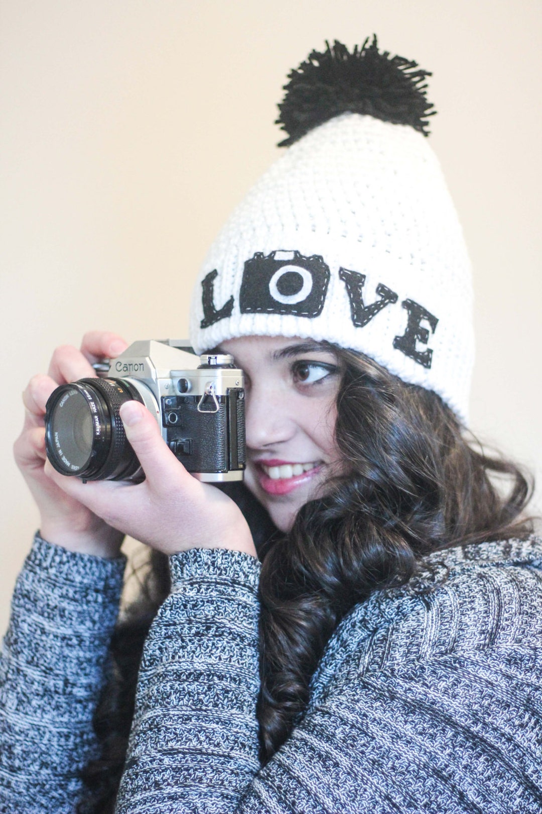 Camera Hat/ Photographer Gift/ Photography Lovers Hat/ Love Photography ...