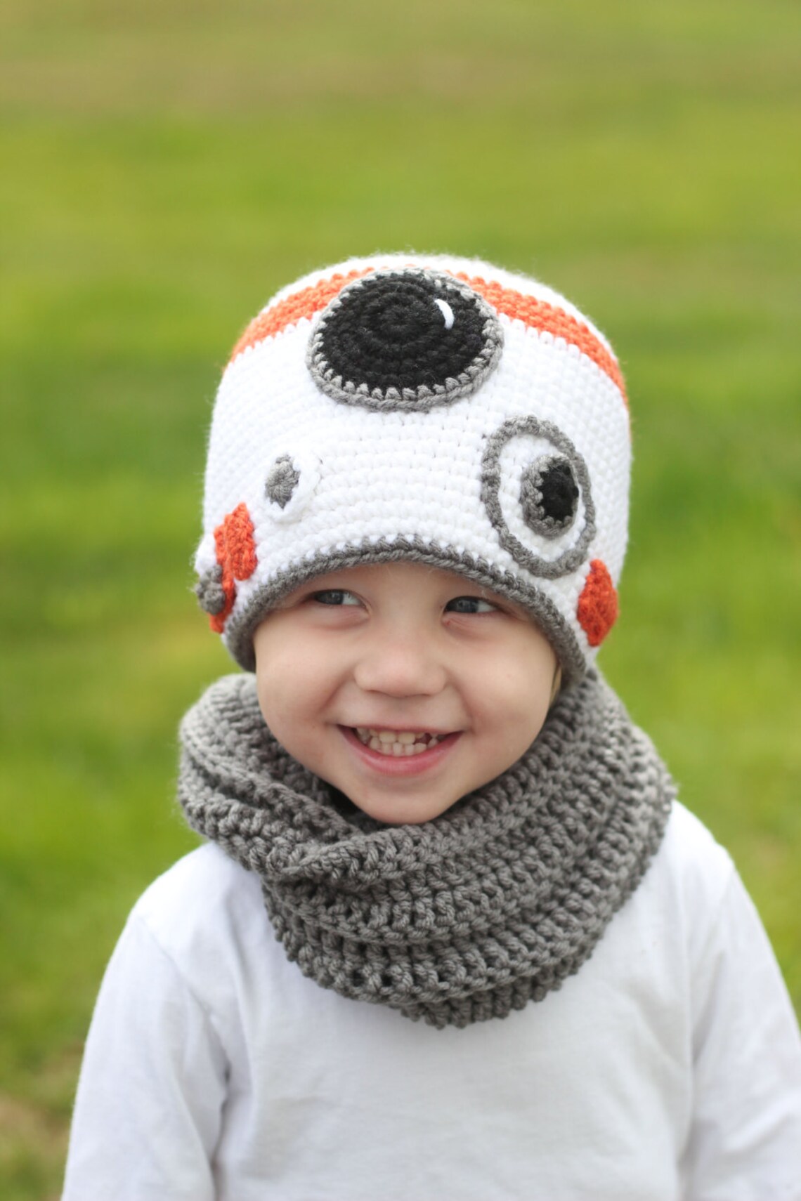 BB-8 Inspired Hat/ Crocheted BB-8 Hat/ Star Wars Hat/ Boys | Etsy