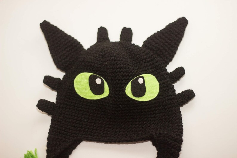 Dragon Hat/ Toothless Inspired Hat/ Boys Winter Hat/ Boys Gift/ - Etsy