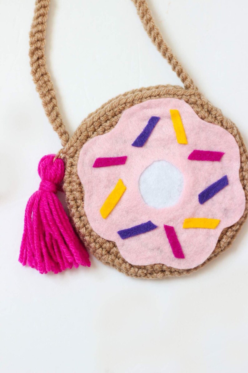Donut Purse/ Donut Bow/ Donut Gift/ Donut Birthday Party/ Donut Lover ...