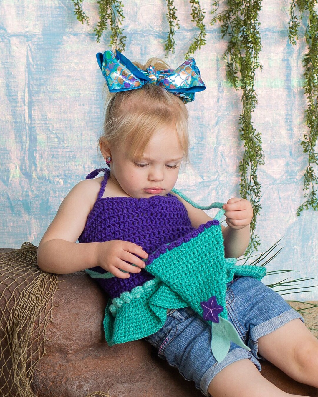 Mermaid Tail Purse/ Mermaid Purse/ Mermaid Gift/ - Etsy