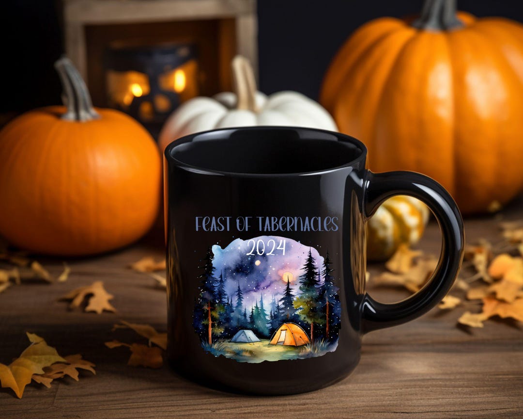 Feast of Tabernacles 2024 Mug: Sukkot Camping, Torah Observant - Etsy