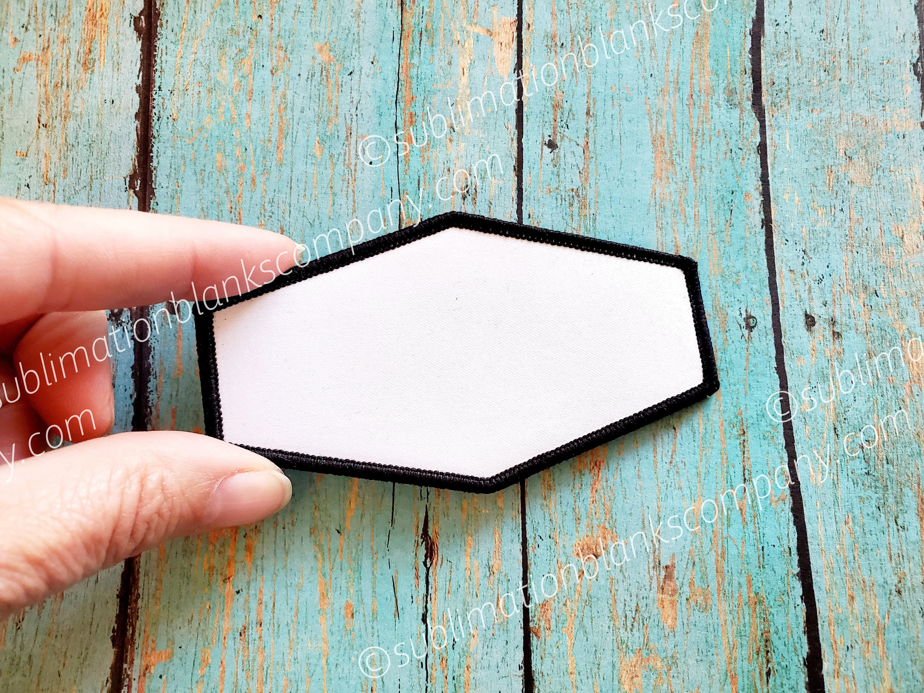 10 pcs Diamond Shape Hat Patch Sublimation Blanks with Black | Etsy