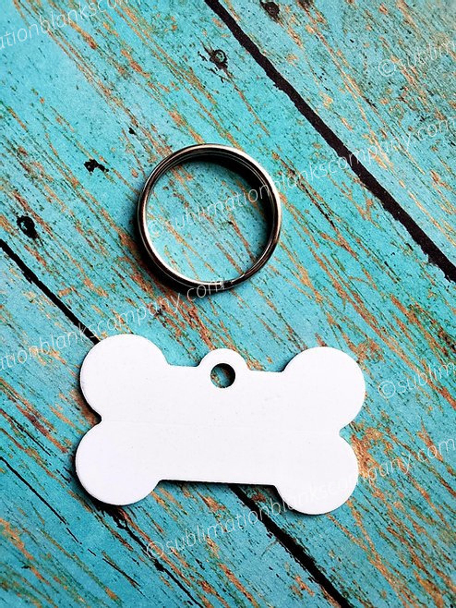 20 Pcs Dog Bone Sublimation Blank Dog Tags With Ring. Two - Etsy