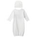 95% Polyester Baby Gown and Hat Sublimation Blank Set! Infant Sleeper ...