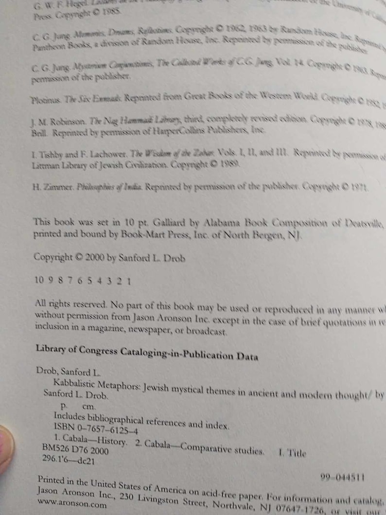 Rare: Symbols of the Kabbalah | Kabbalistic Metaphors by Sanford Drob ...