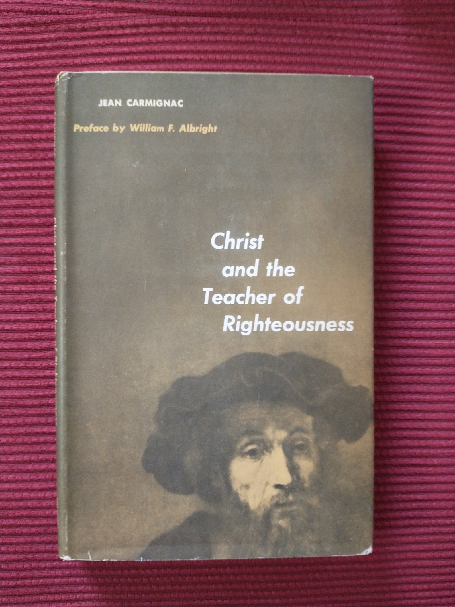 RARE Christ & the Teacher of Righteousness by Jean Carmignac - Etsy