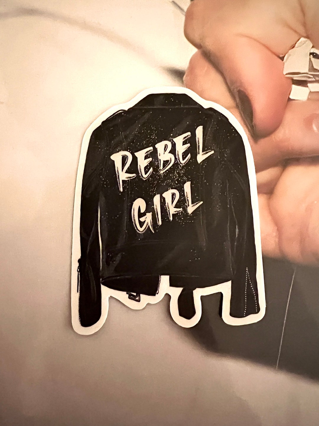 Bikini Kill Rebel Girl Sticker Etsy