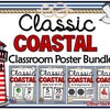 Classic Coastal | Nautical Theme Classroom Décor Bundle | Navy Stripe ...