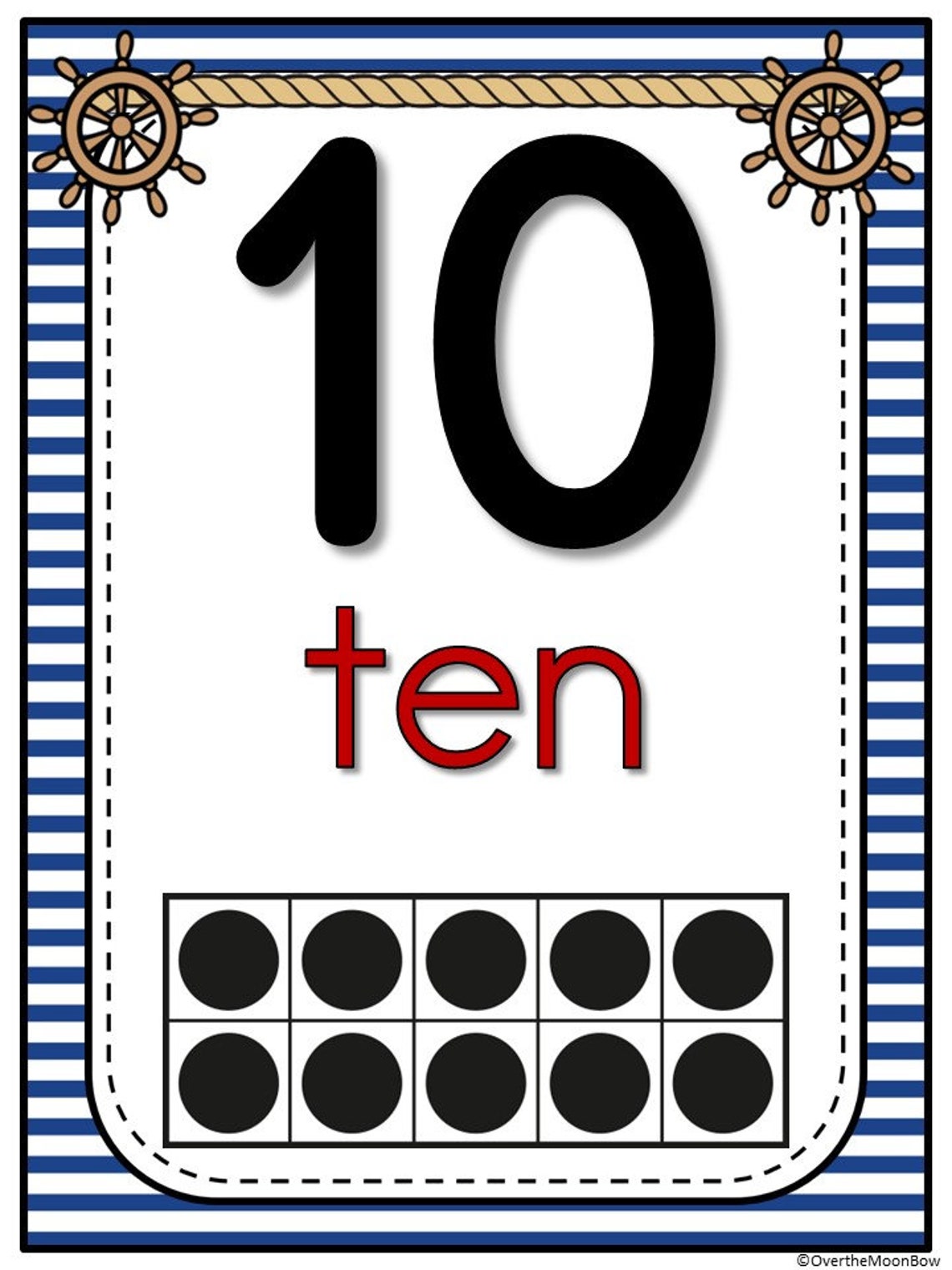 Classic Coastal | Classroom Décor Poster Bundle | Nautical | Navy ...