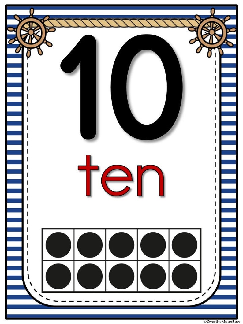 Classic Coastal | Classroom Décor Poster Bundle | Nautical | Navy ...