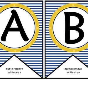 Classic Coastal | Nautical Theme Classroom Décor Bundle | Navy Stripe ...