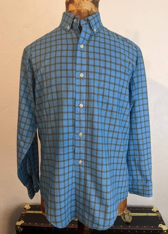 Vintage 1970S BRAIDBURN Single Needle Tailoring Plaid… - Gem