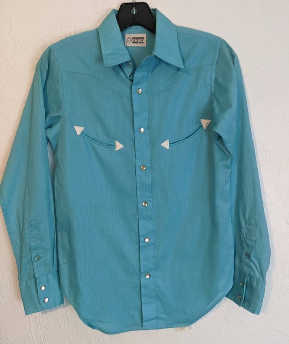 Vintage 1970s STETSON Western Cowboy Smile Pocket Shirt Pearl - Etsy India