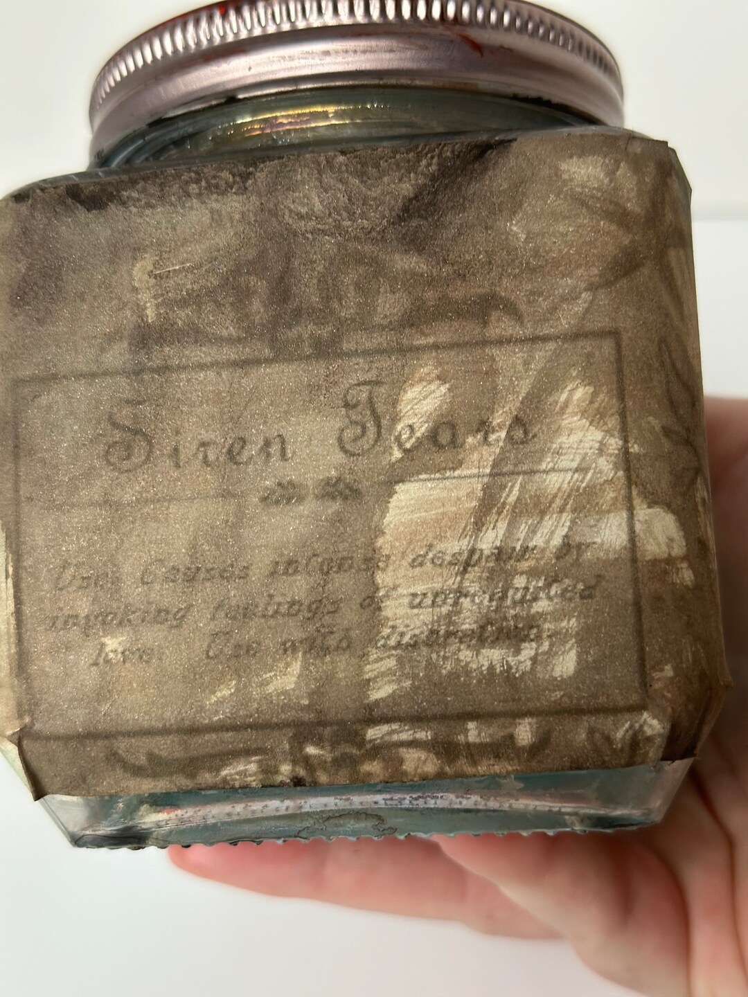 Siren Tears, Decor, Magic Potion Glass Bottle Prop, Collectible, Witch ...