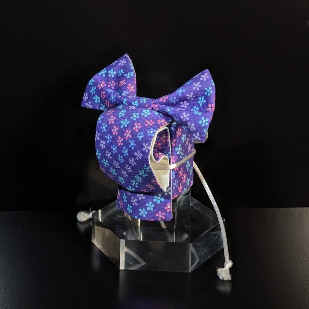 Doll Obi (ribon Daiko Knot) (purple With Flowers) (1/3 BJD Dolls, Smart ...